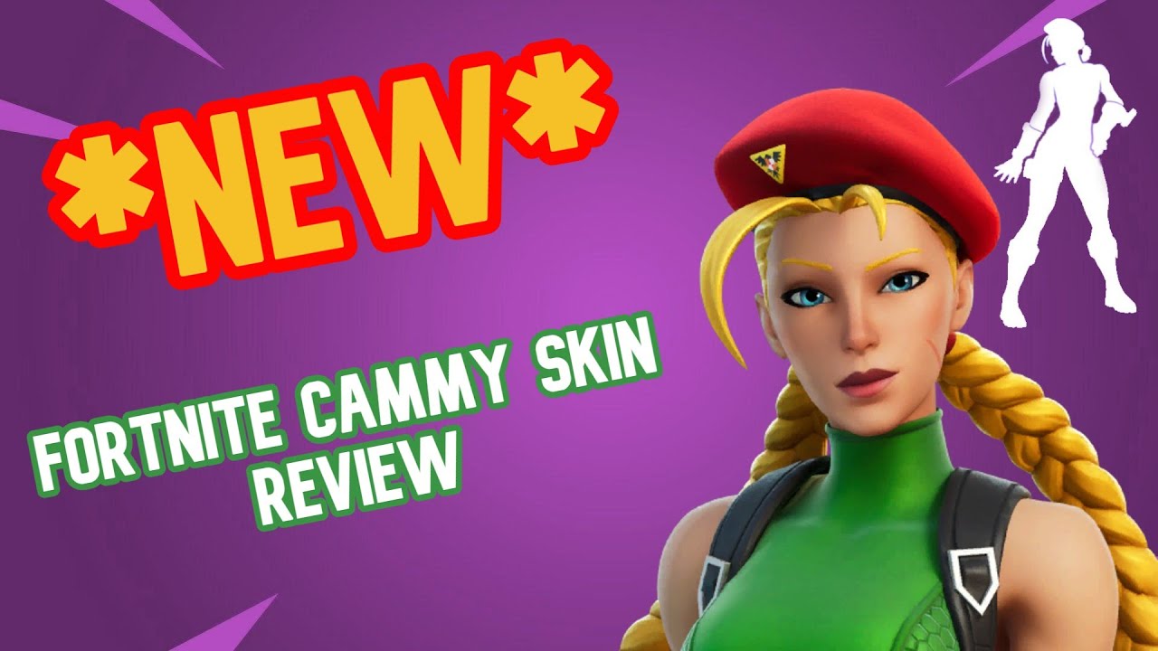 *NEW* CAMMY SKIN REVIEW - Fortnite - YouTube