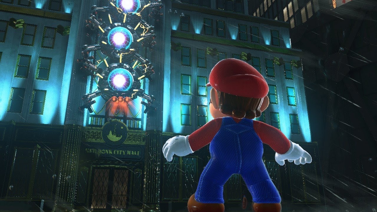 Super Mario Odyssey - Metro Kingdom Basic Walkthrough - YouTube