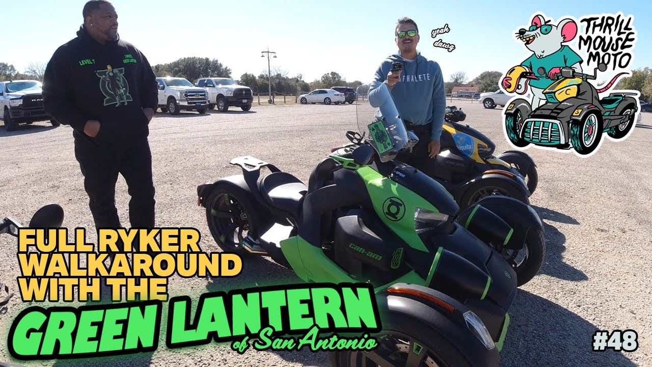 Green Lantern Can-Am Ryker Walk Around // PLUS New Outro! 😁 - YouTube