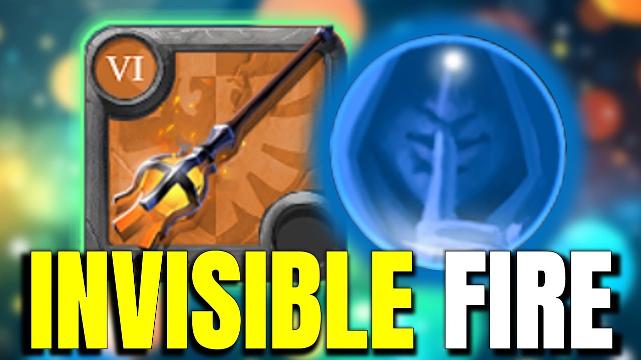 INVISIBLE FIRE STAFF BUILD - Solo PvP - Albion Online - YouTube