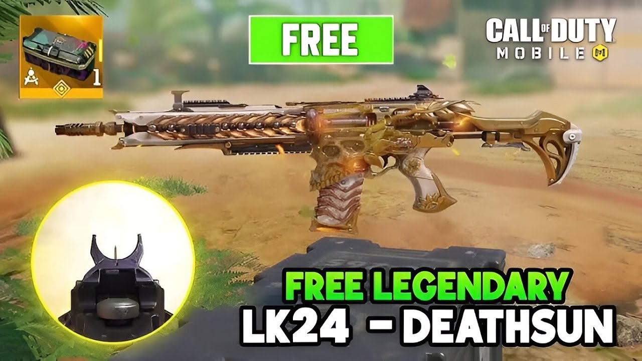 FREE Legendary LK24 in CODM! Unstoppable Gameplay & Practice Tips! - YouTube