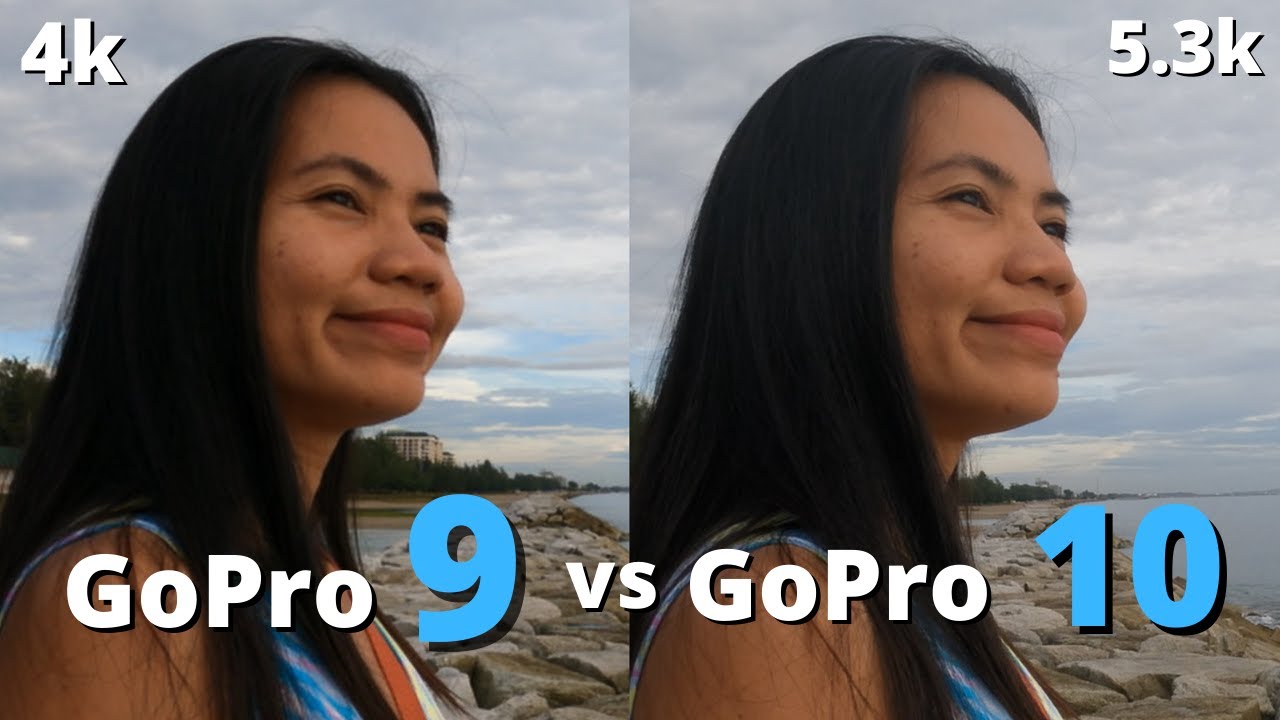 GoPro 10 vs GoPro 9 Video Quality comparison [5.3K vs 4k] - YouTube