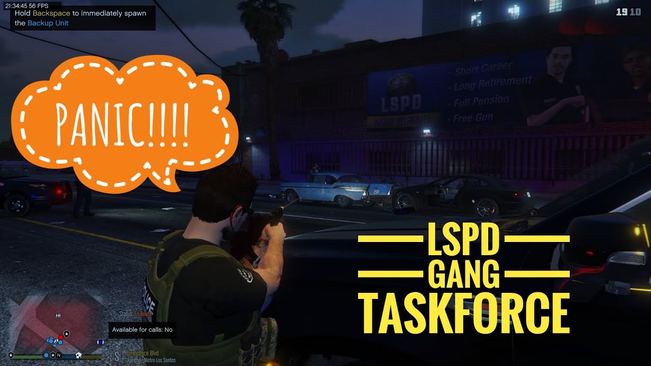 GTA 5 LSPDFR: LSPD Gang Task Force [3 Suspects Down] - YouTube