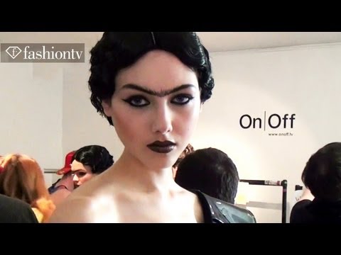 Charlie Le Mindu Models Backstage - Paris Fashion Week Spring 2012 PFW | FashionTV - FTV