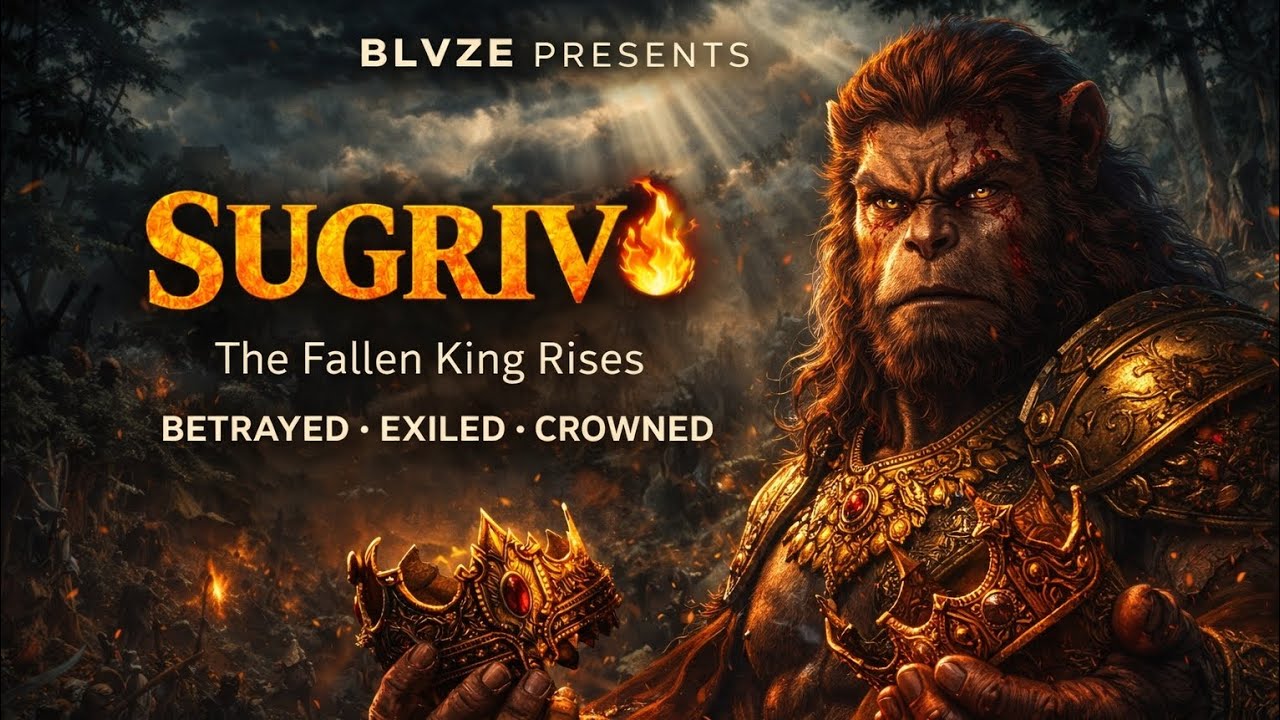 SUGRIV | The Fallen King Rises 🔥 | Mythological Hindi Rap | BLVZE #rap ...