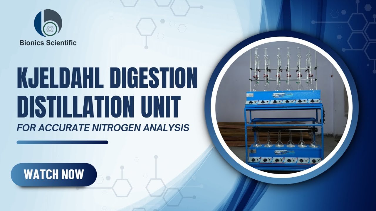 Kjeldahl Digestion Distillation Unit Best Machine for Nitrogen ...