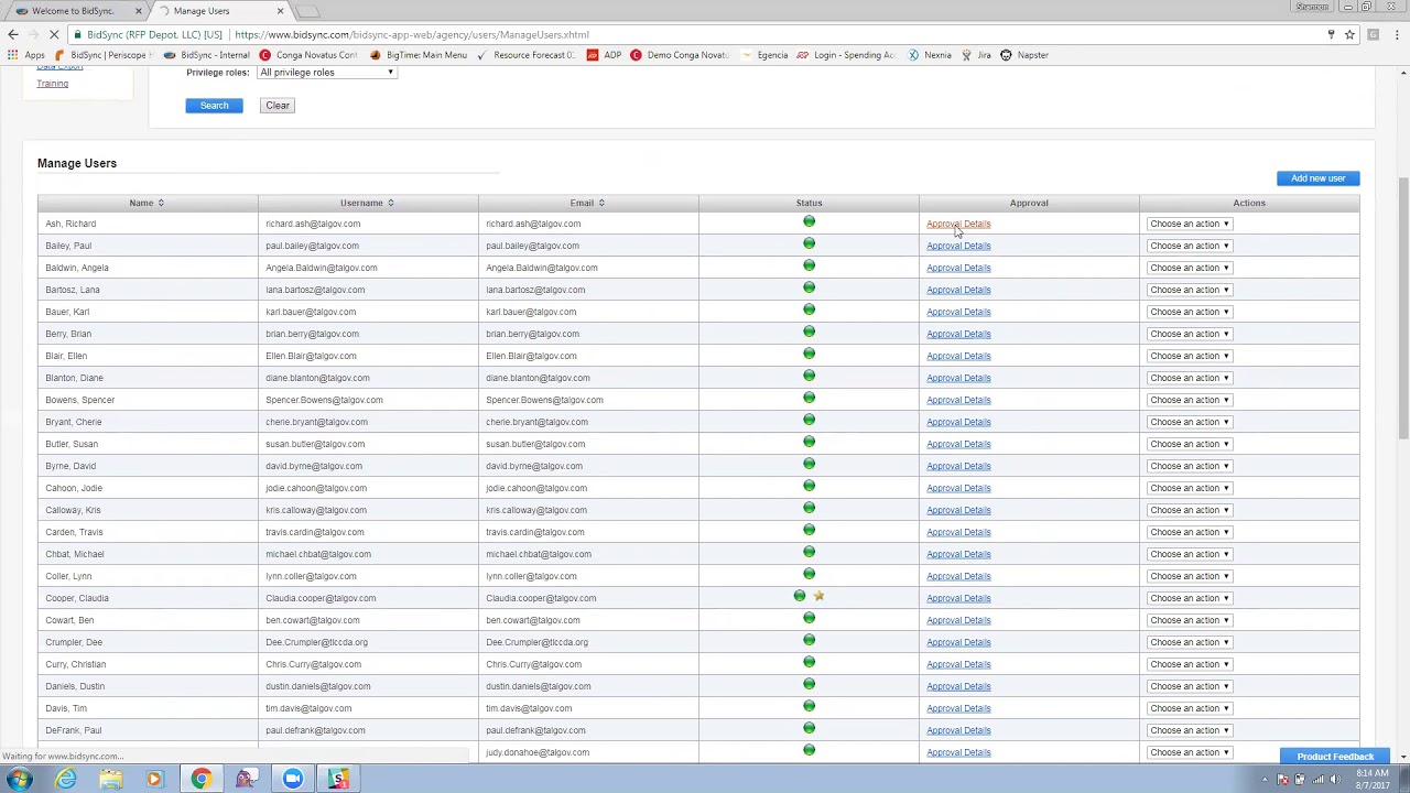 City of Tallahassee - BidSync Admin Training - YouTube