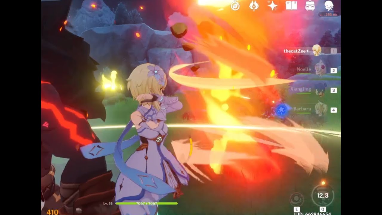 Fire tornado with pyro and anemo - Genshin Impact - YouTube