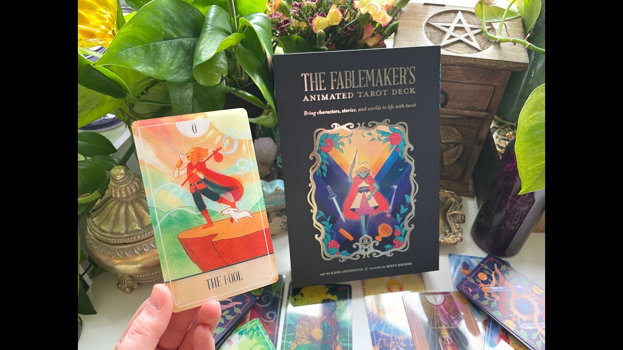 Animated Tarot Deck?? 🔮 FableMakers Animated Tarot Review and Card Flip ...