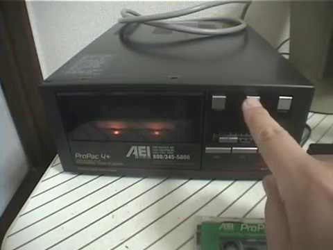 AEI ProPac4+ C-1025 Background Music(muzak)cassette player