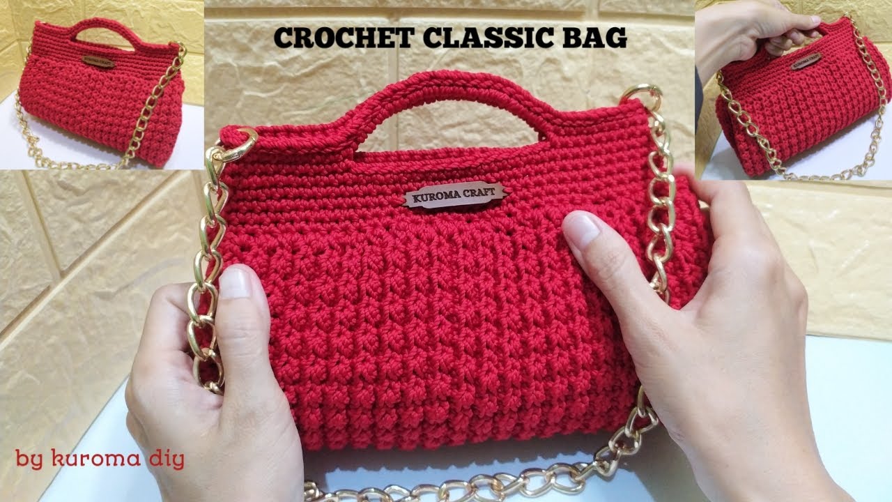 DIY CROCHET BAG | CLASSIC CROCHET BAG | CROCHET TUTORIAL | WOW AMAZING ...