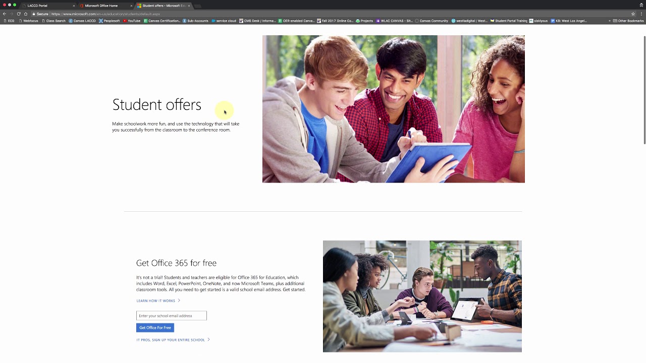 How to install Office from Faculty Email (LACCD) - YouTube