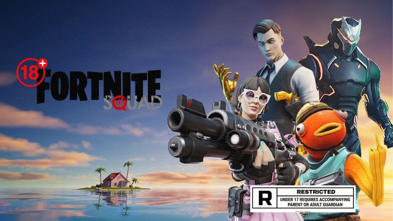 The Rated R Fortnite Squad (QUADN1PS, DEATHWEAVE, BAUFANGI & CALYX ...