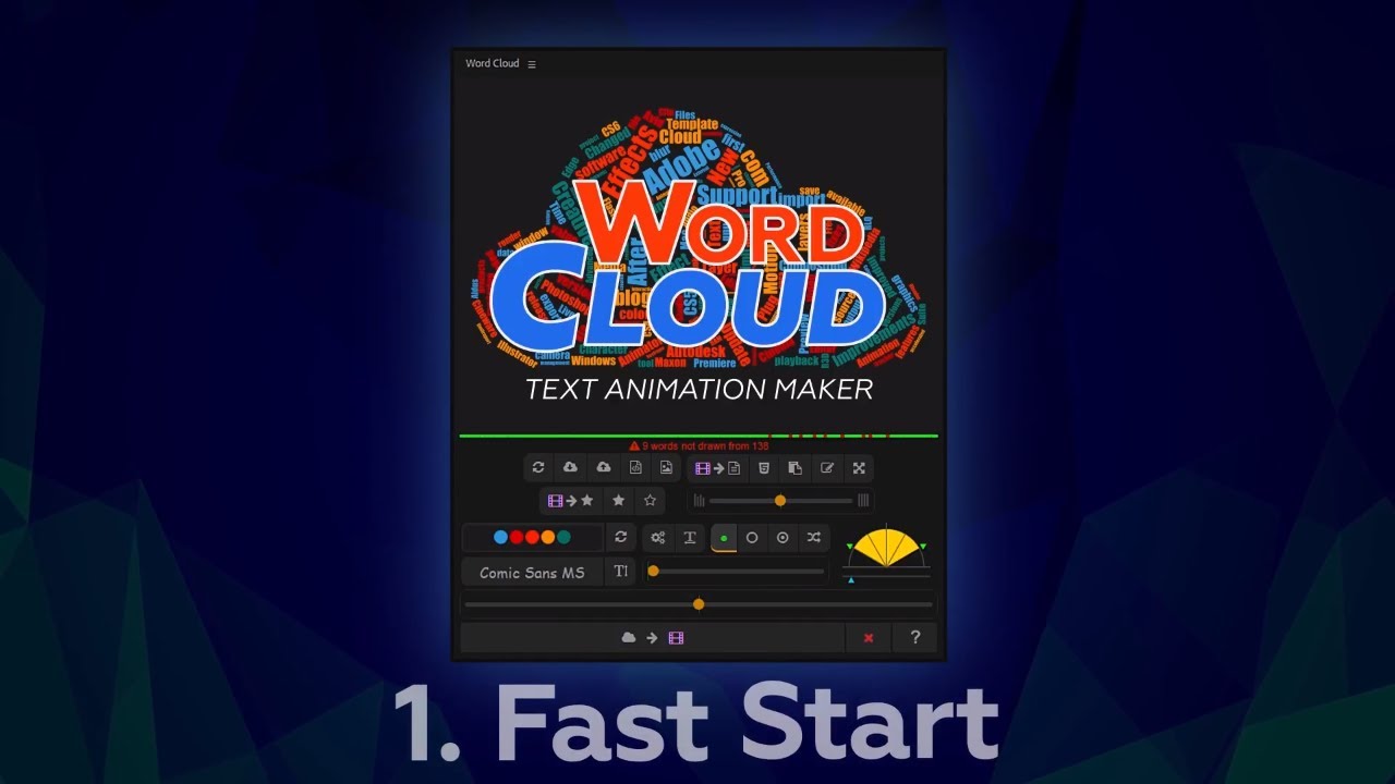 Word Cloud Fast Start Tutorial - YouTube
