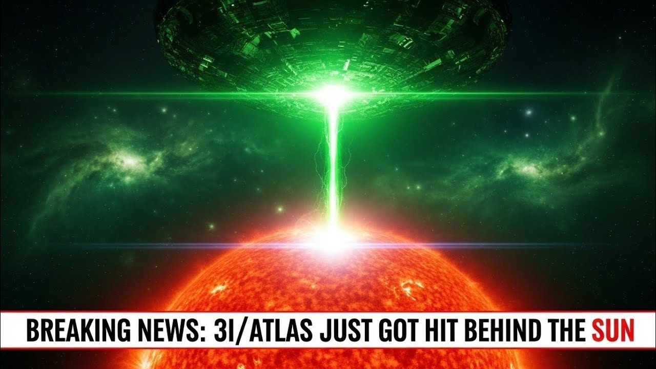 3 Massive Objects Just Hit 3I/ATLAS Behind the Sun - YouTube