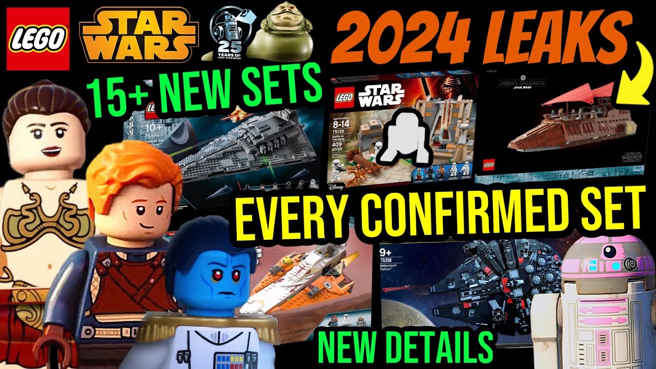 LEGO Star Wars 2024 Leaks UPDATE: EVERY SET (UCS Sailbarge, R2KT) - YouTube