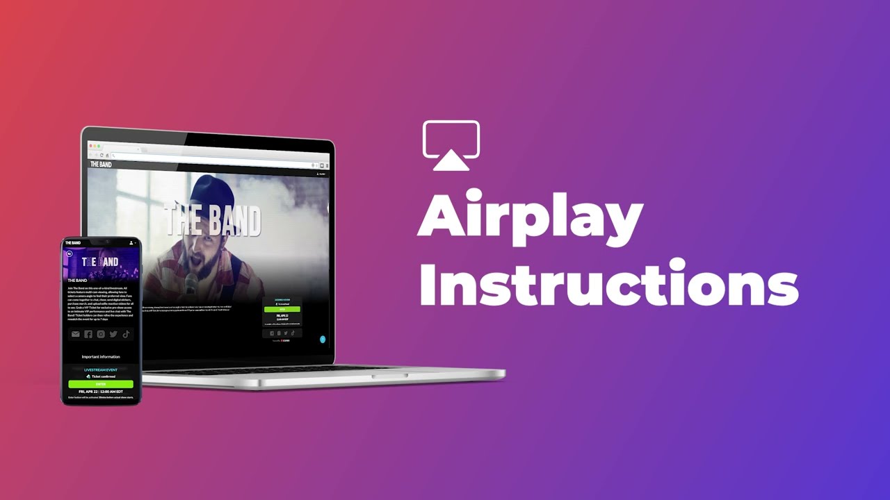 Kiswe Events | How to Cast Using Airplay - YouTube