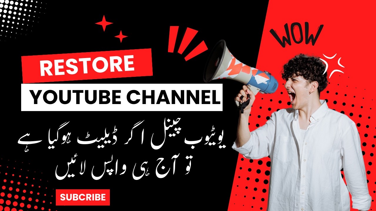 How To Recover\Restore your YouTube Deleted Channel @skillsekhoo Appeal ...