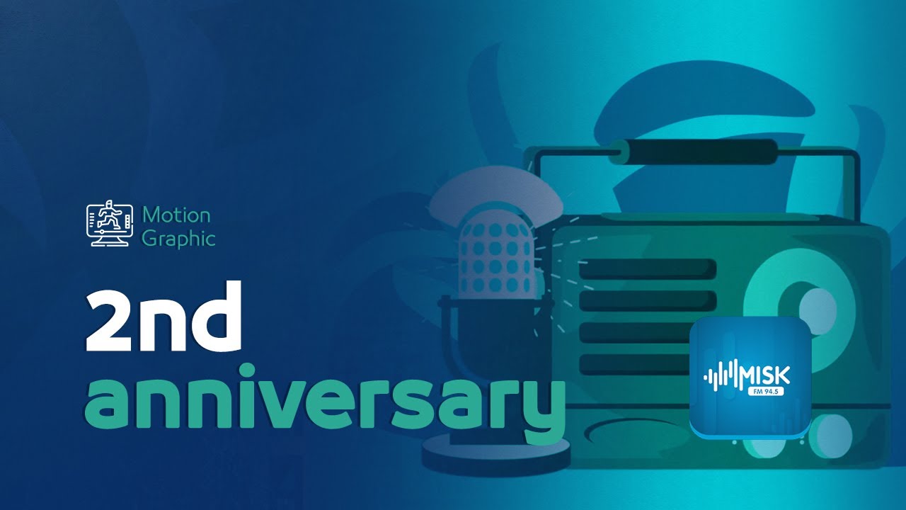2nd anniversary _One of our works for Misk Radio FM - YouTube