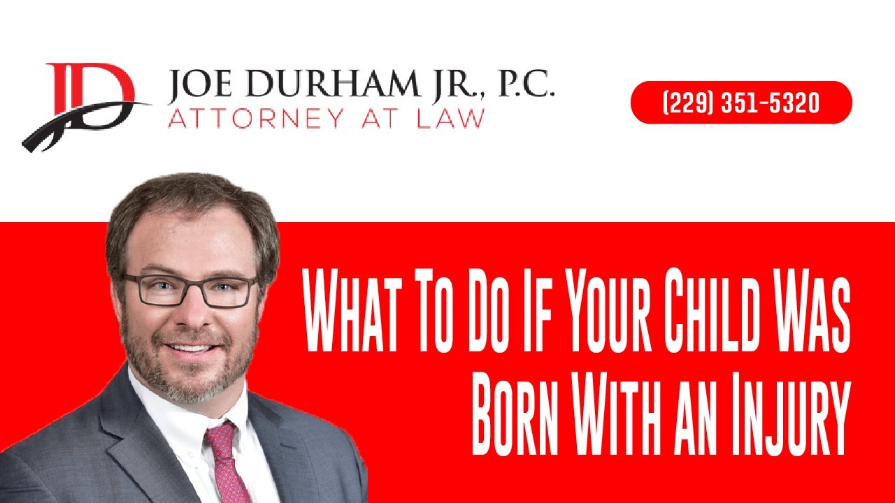 Joe Durham - What Can I Do If My Child Was Born With An Injury? - YouTube