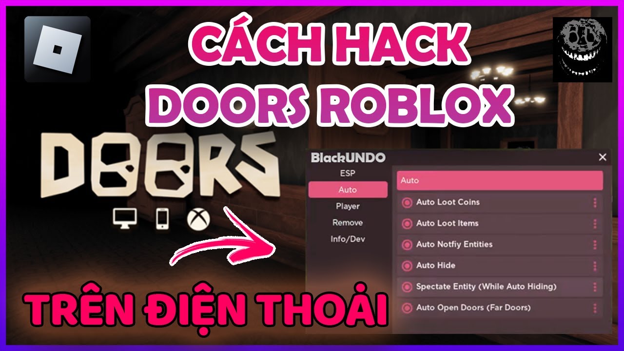 Cách Hack DOORS HOTEL Mới Nhất Roblox Trên Điện Thoại | ESP, AUTO ...