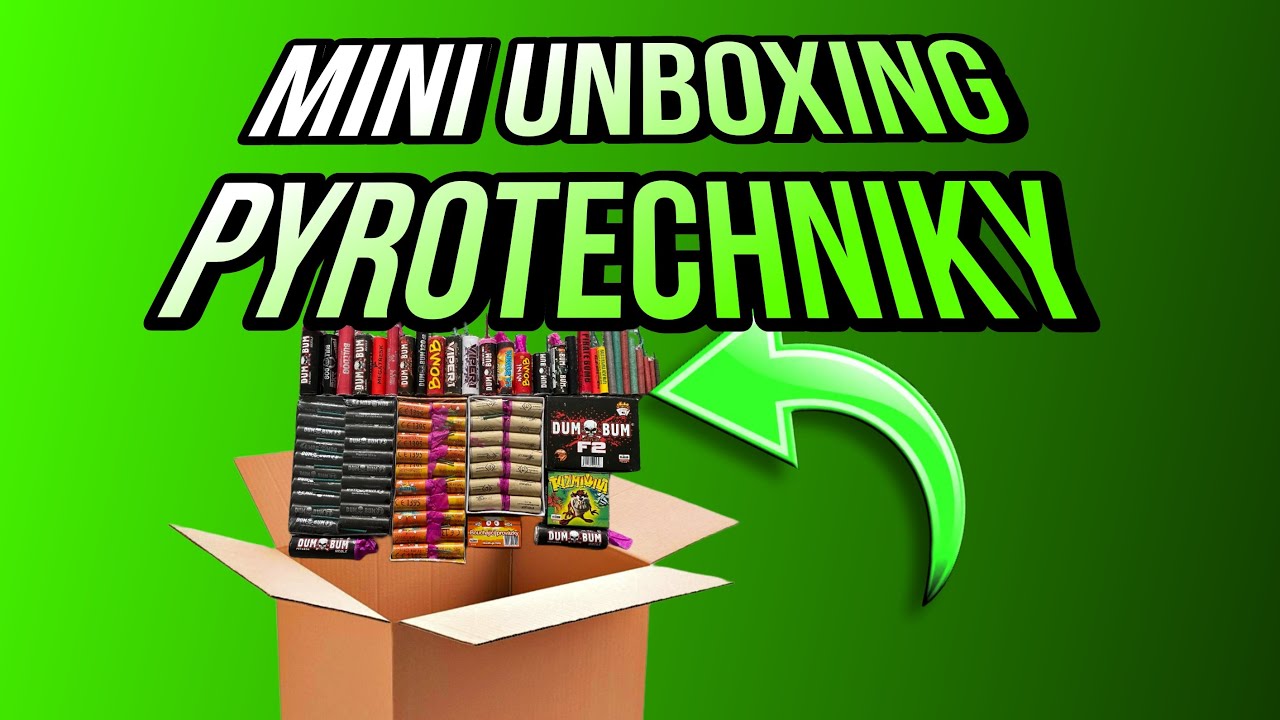 MINI UNBOXING + Ukázka pyrotechniky 🧨 - YouTube