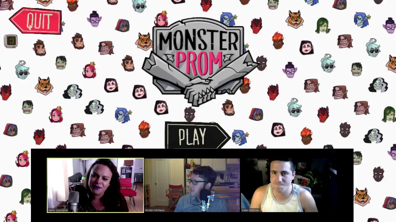 Jackanese Dating Sims!!! Monster Prom Part 1 - YouTube