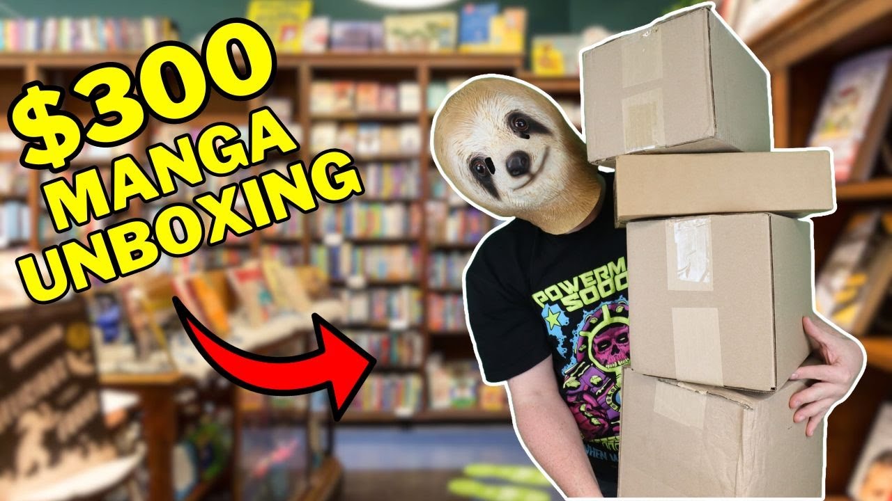 Top Manga Unboxing Of The Year / Incredible Manga Inside! - YouTube