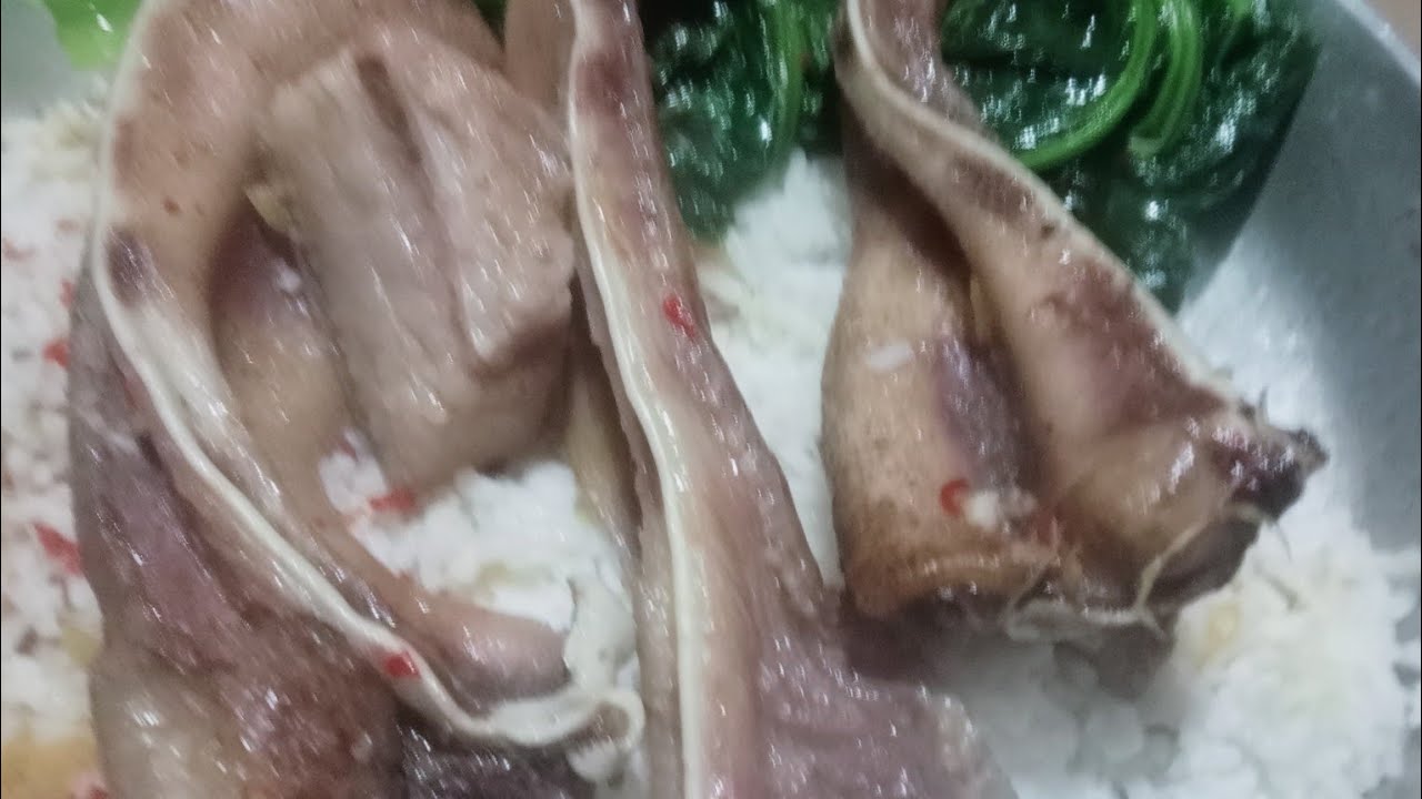 pig Ears mukbang cooked Naga styles - YouTube