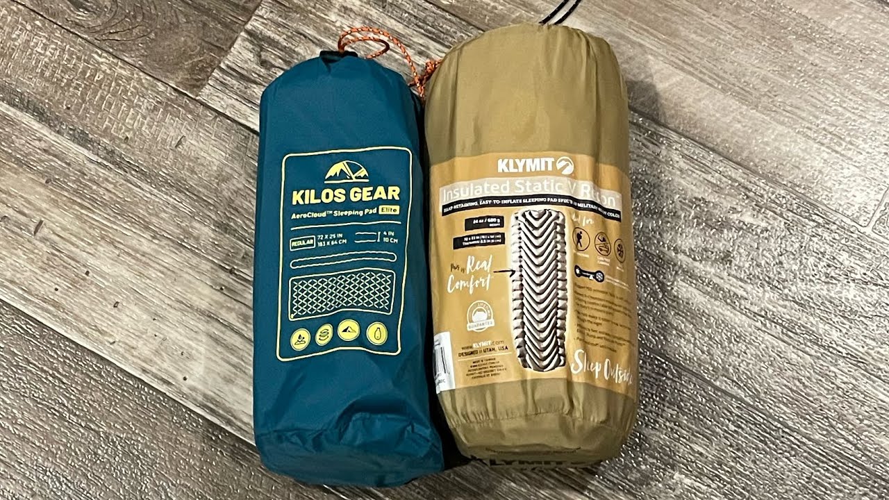 Kilos Gear AeroCloud Elite vs Klymit Insulated Static V - YouTube