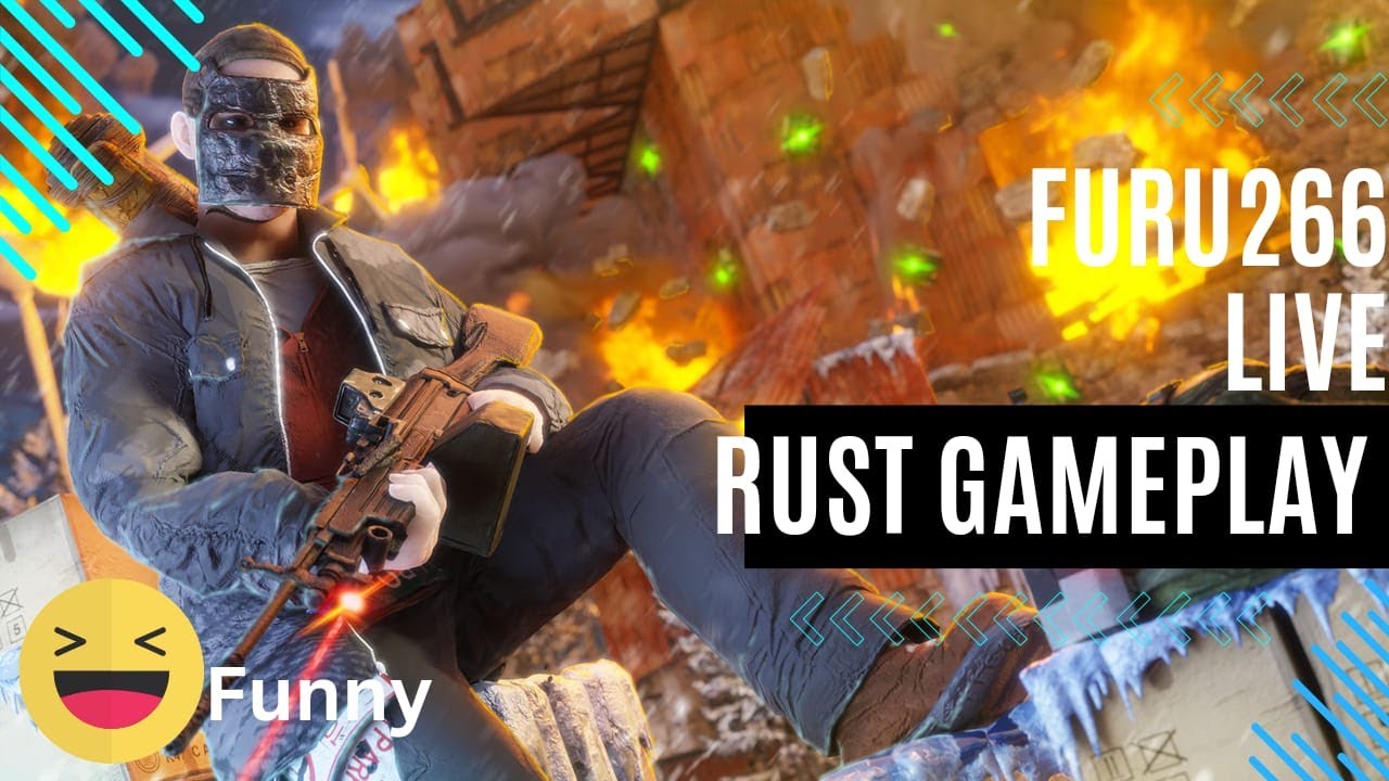 Relax and Survive: Chilling in Rust Live Stream 🌿🔥 - YouTube