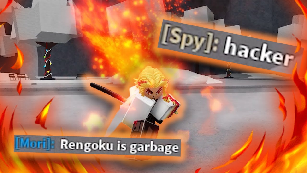 The Rengoku Experience In The Strongest Battlegrounds - YouTube