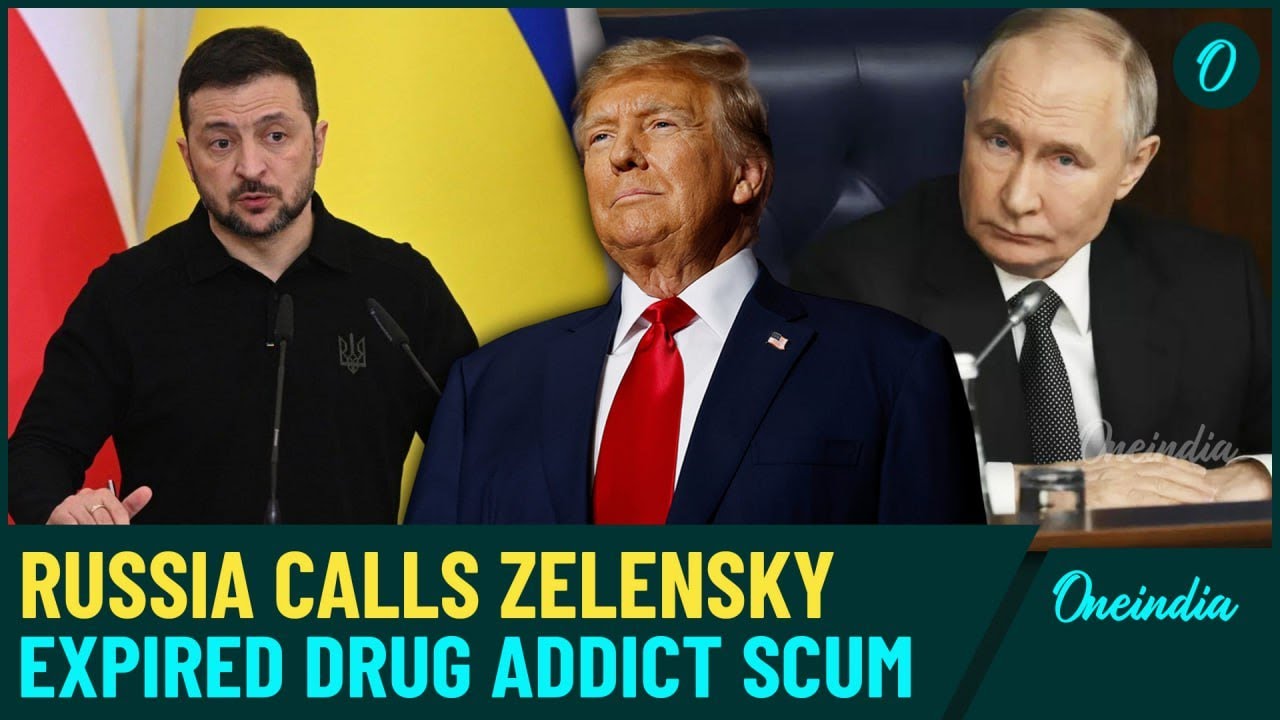 'Middle Finger’ To Trump: Russia Calls Zelensky Unbridled Bast*rd Scum ...