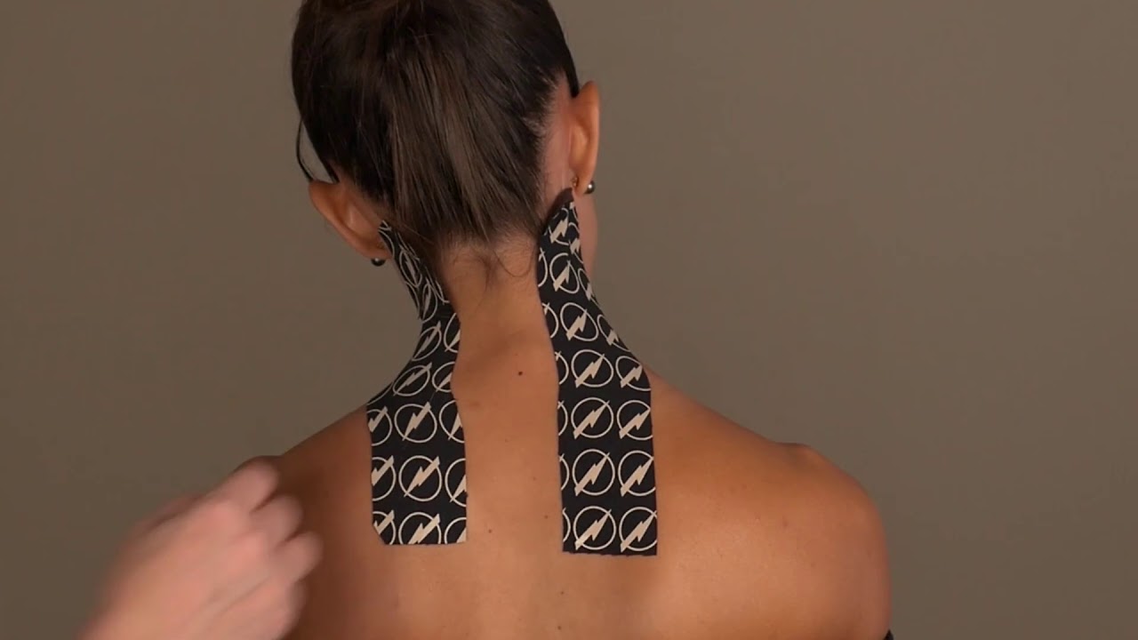 Thrive Tape - Neck Trigger Points - YouTube