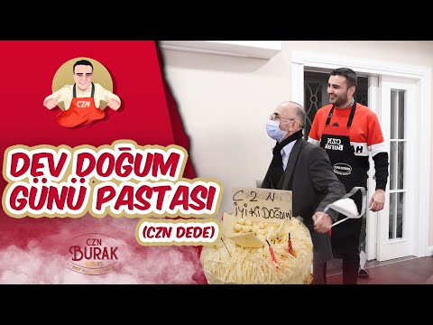 CZN BURAK DEV DOĞUM GÜNÜ PASTASI !! ( CZN DEDE )