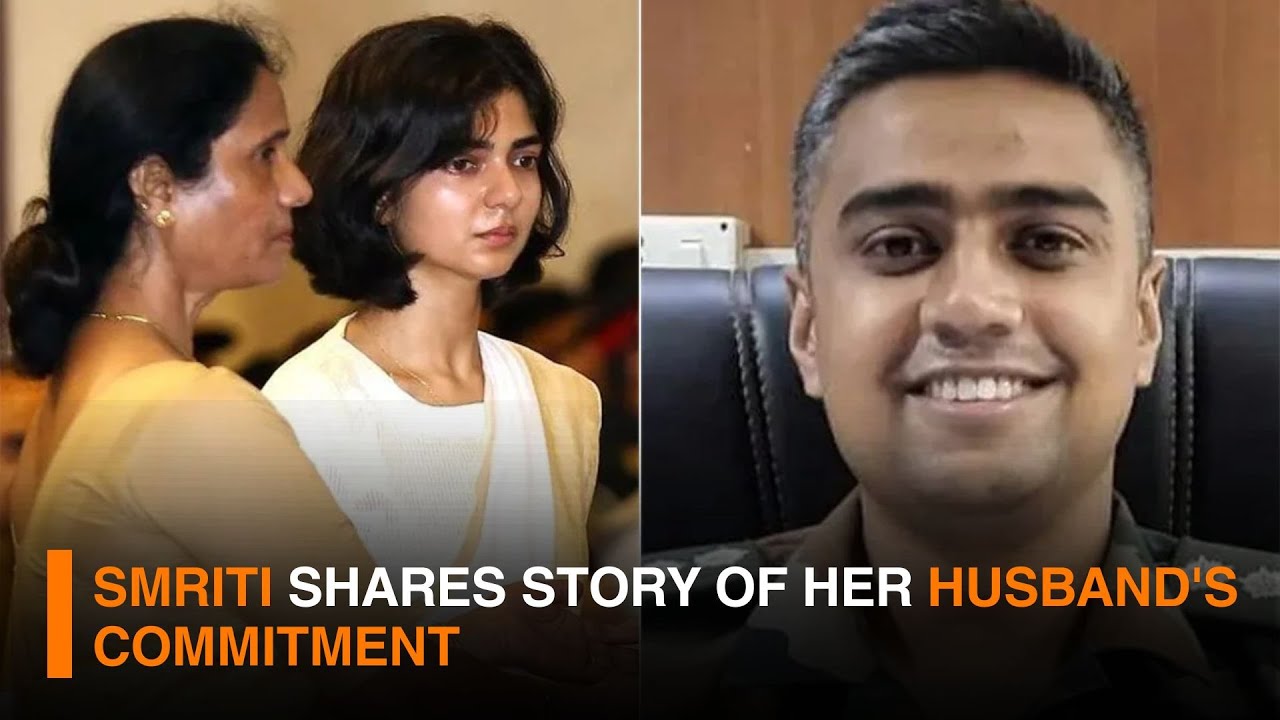 Smriti shares story of her husband's commitment | DD India - YouTube