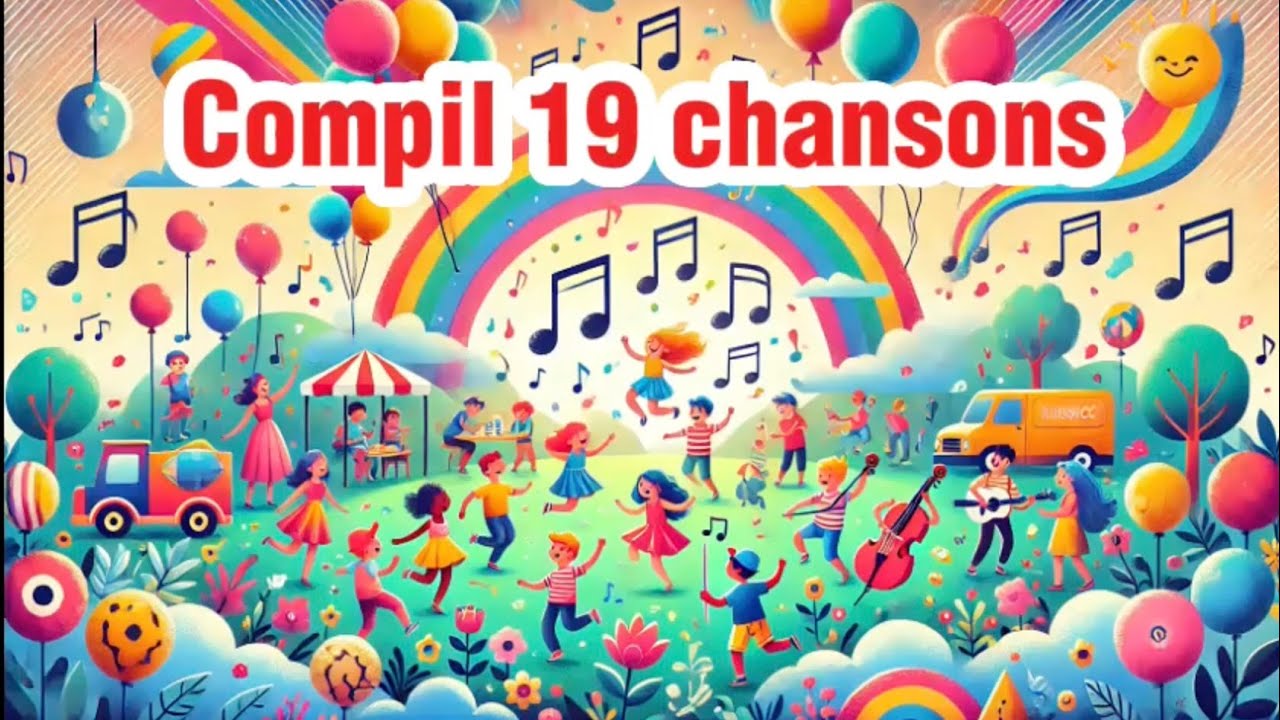 🎵 Compilation de Chansons pour Enfants – Le Meilleur de la Musique pour ...
