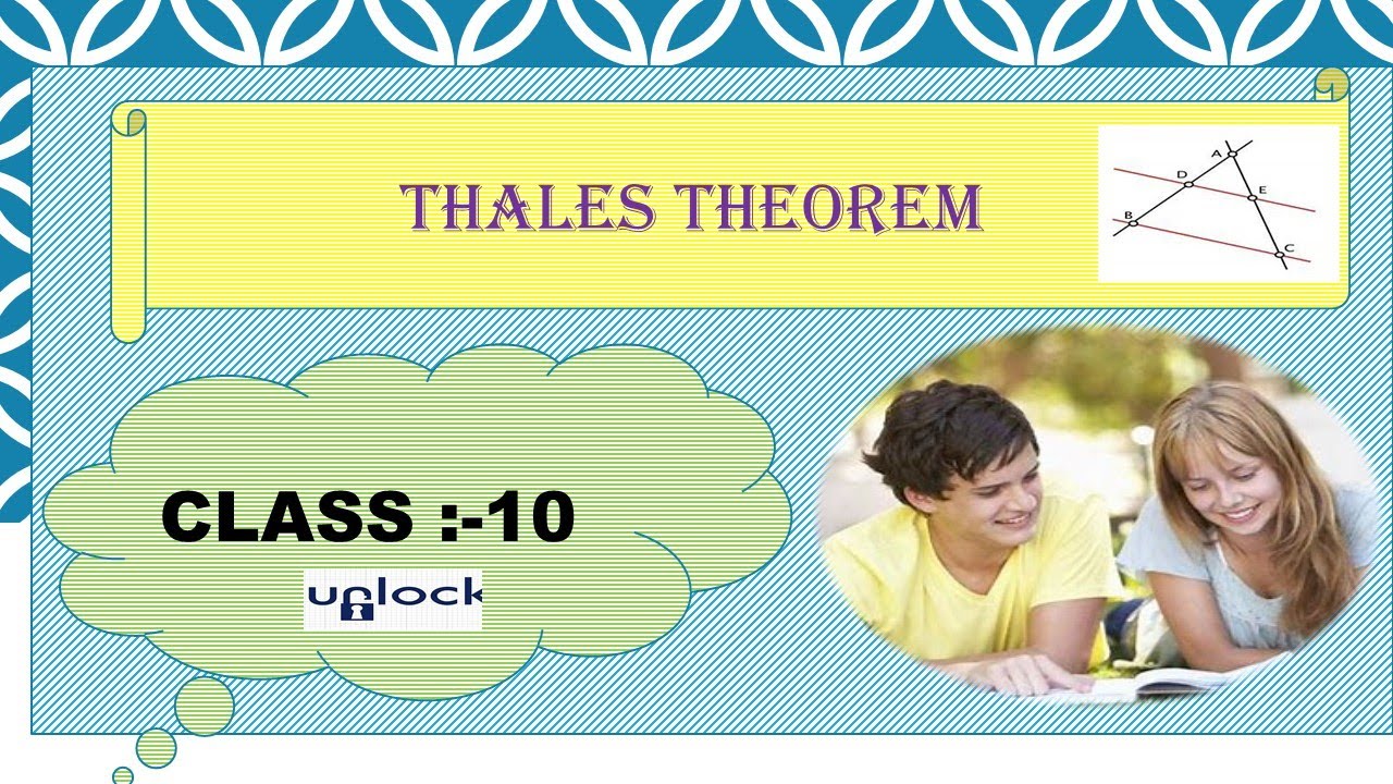 THALES THEOREM | TRIANGLE | CLASS 10 | CBSE |BASIC PROPORTIONALITY ...