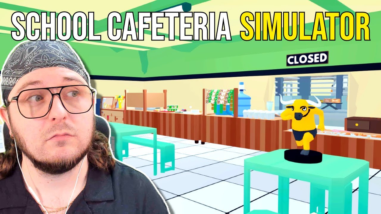 MAKING BIG PROFITS IN THIS CANTEEN! (School Cafeteria Simulator) - YouTube