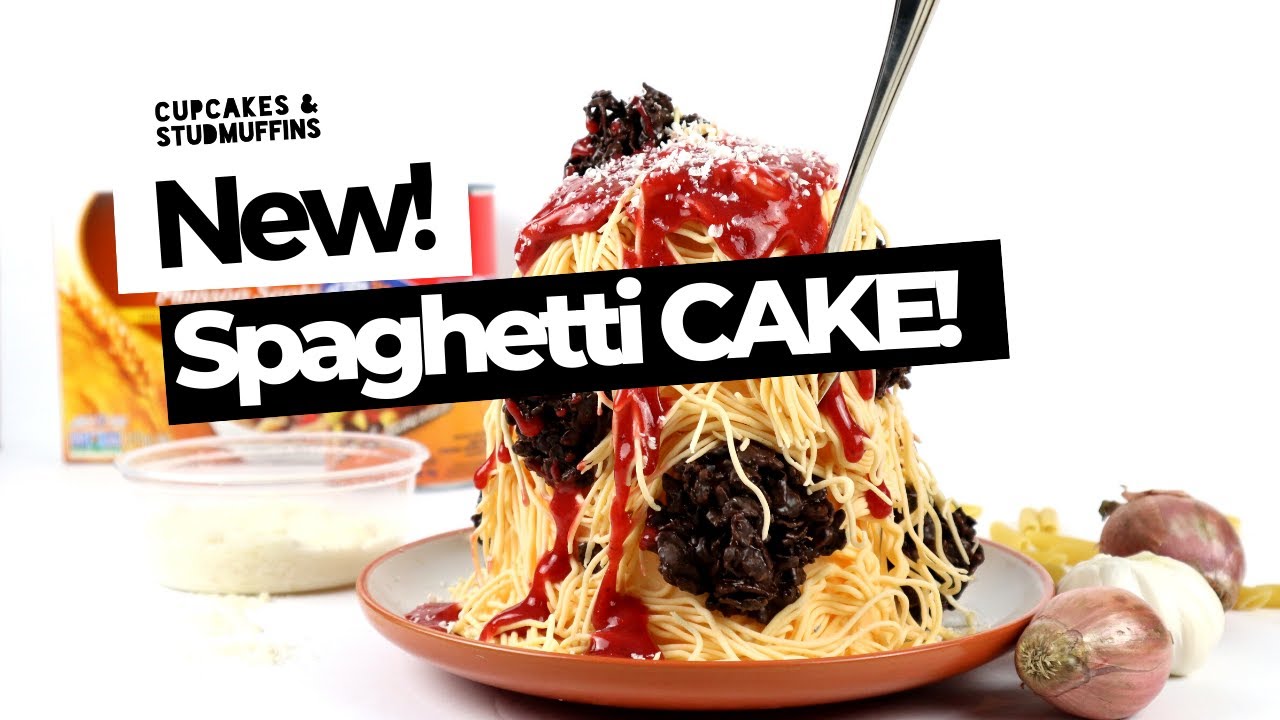 REALISTIC Spaghetti Cake! | Cupcakes & Studmuffins - YouTube