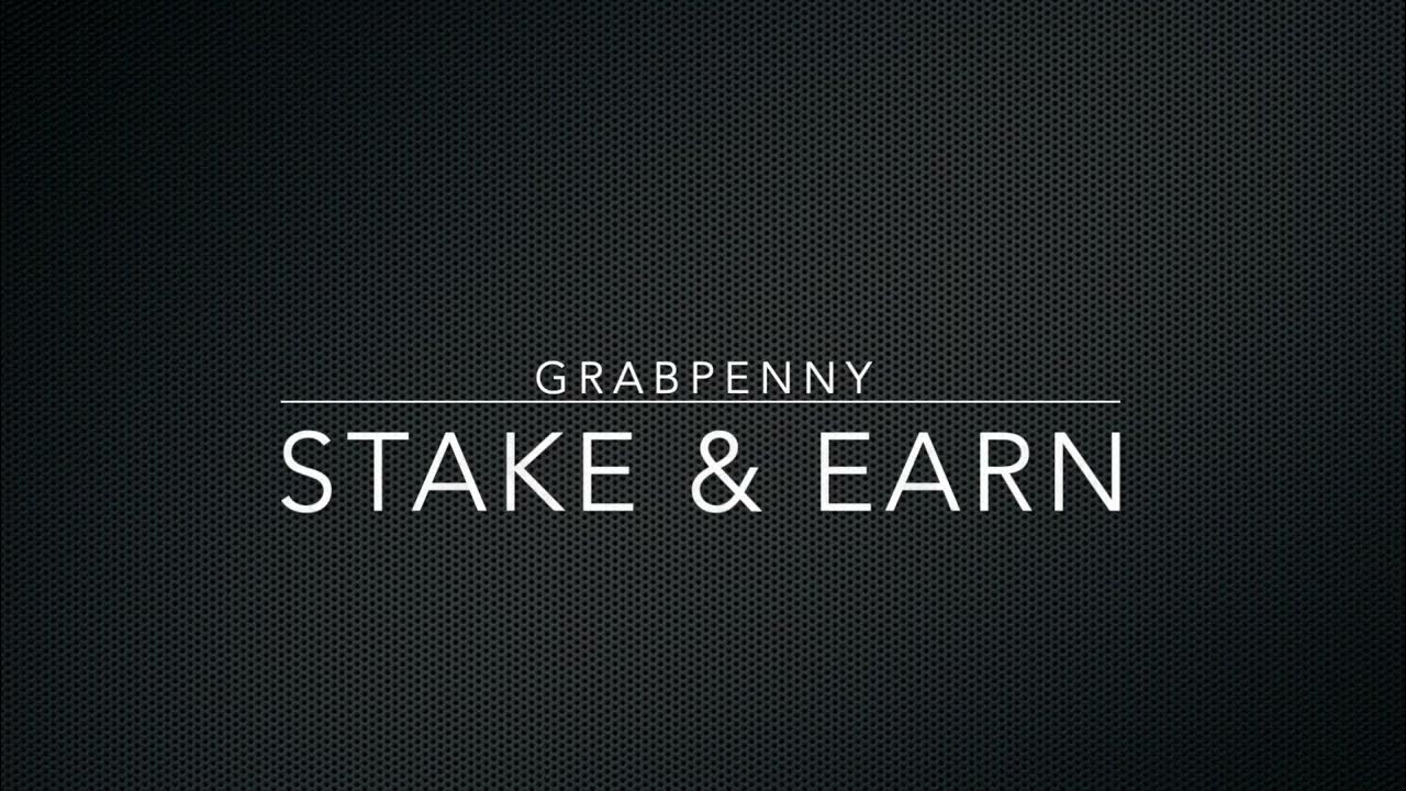 GrabPenny Tutorial: Stake Your GP Tokens & Earn Daily Interest - YouTube