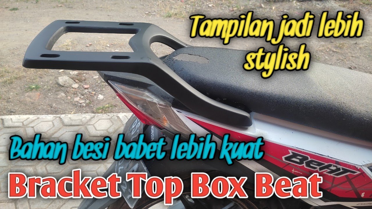 Pasang Breket / Bracket Top Box Honda Beat Adventure - YouTube