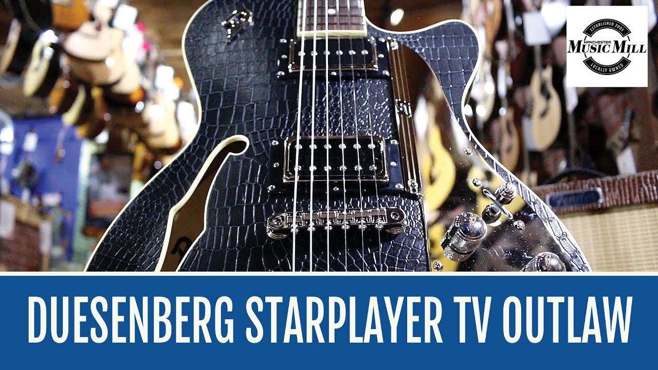 Duesenberg Starplayer TV Outlaw - DEMO - YouTube