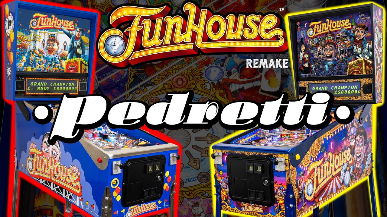 Funhouse Pinball Remake by Pedretti is Revealed! - YouTube
