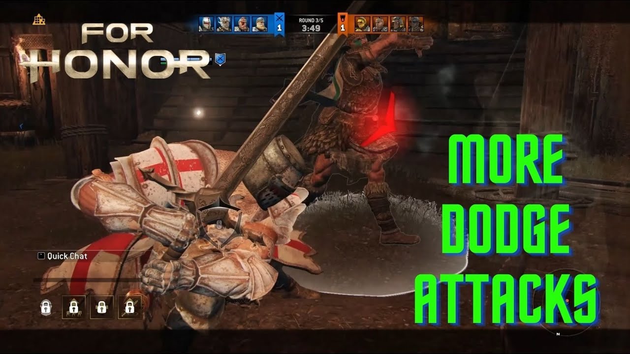 FOR HONOR - Highlander spams dodge attacks - YouTube