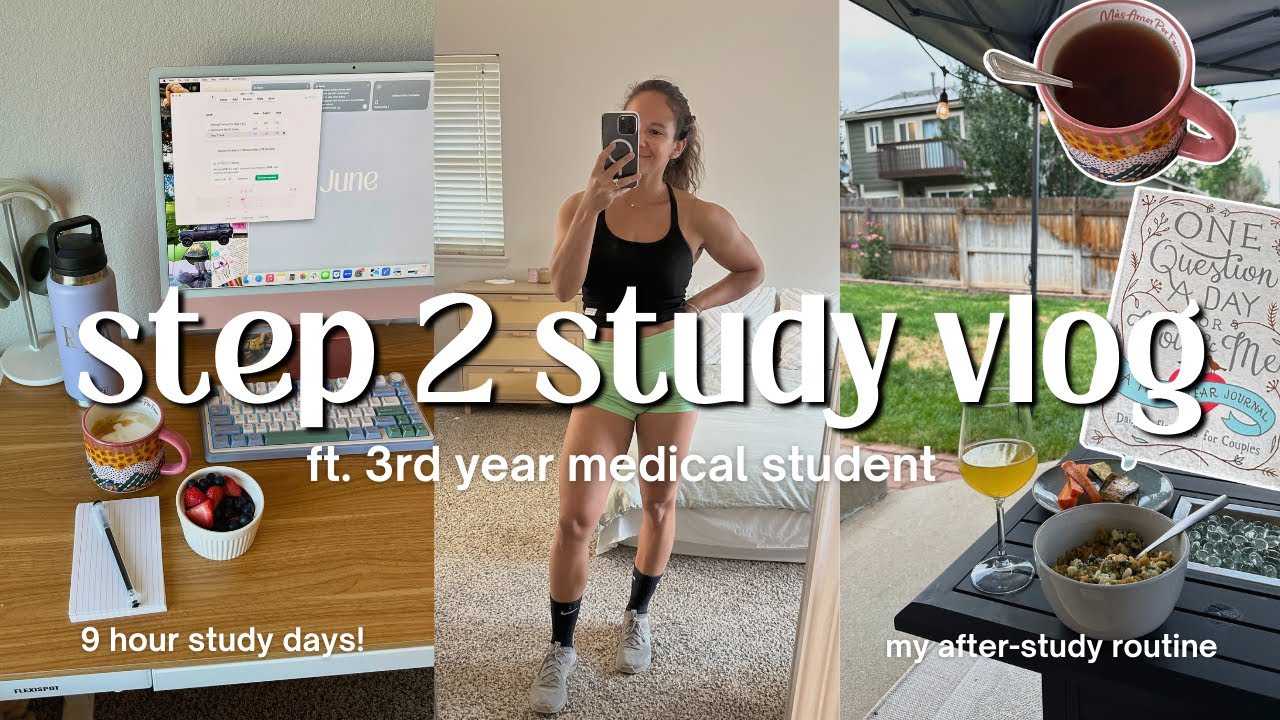 Step 2 Study Vlog ft. 3rd Year Medical Student - YouTube