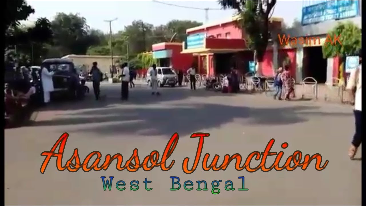 Asansol Junction आसनसोल रेलवे स्टेशन Railway Station (W.B.) Outside ...