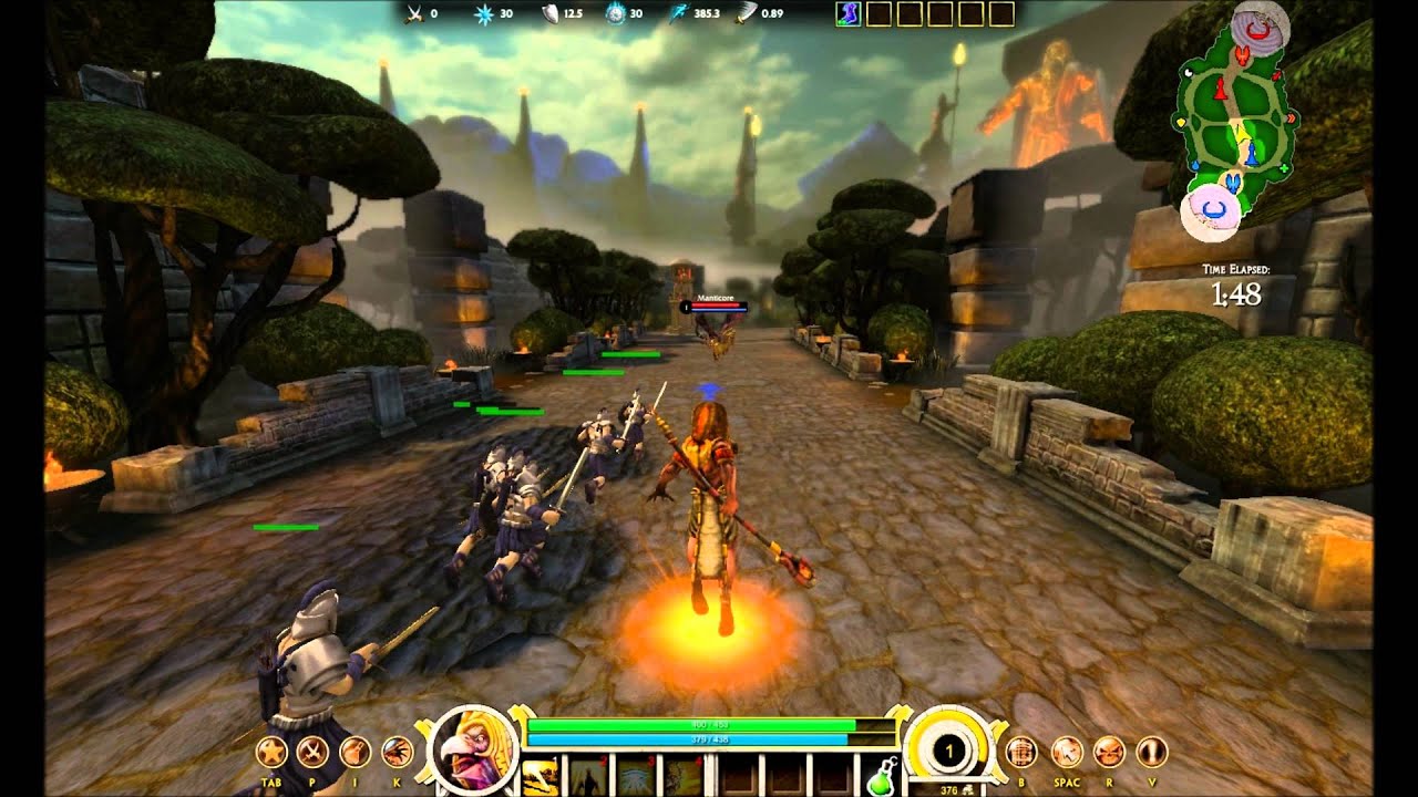 Smite Closed Beta 1 - Quick Introduction To Ra. - YouTube