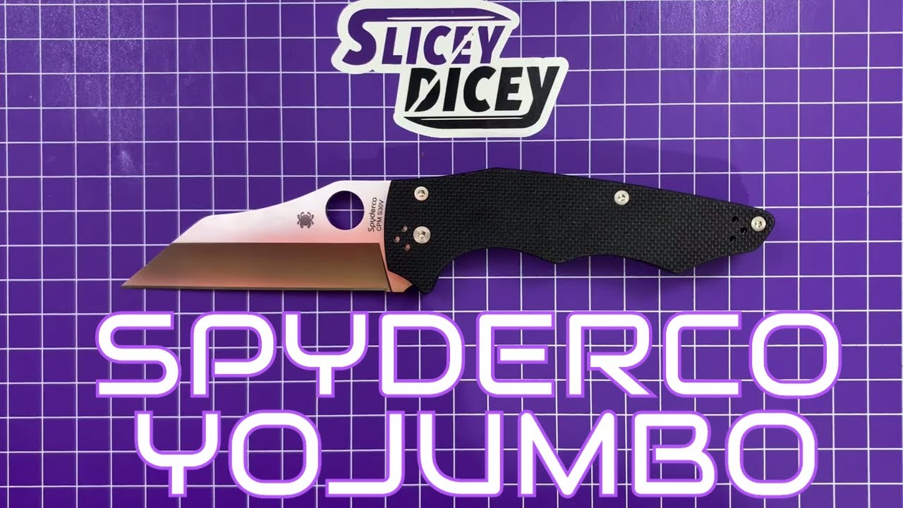 Spyderco YoJumbo First Impressions - YouTube