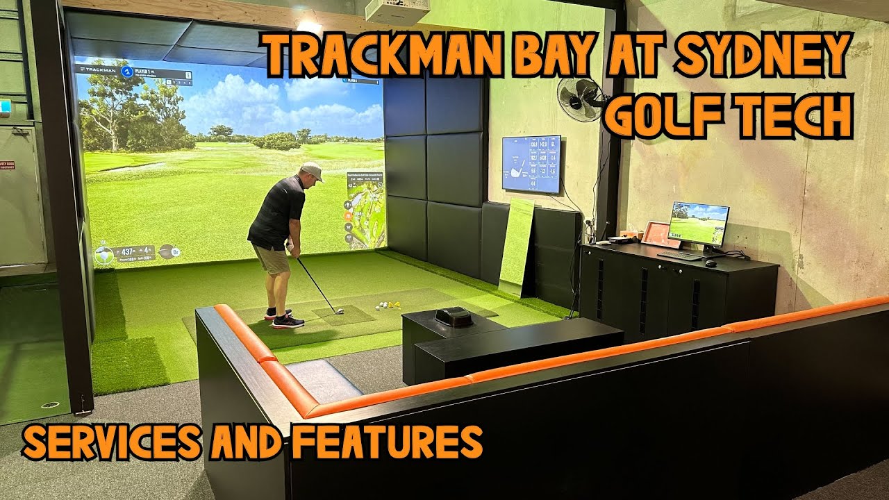 Sydney Golf Tech's TrackMan Bay - Services and Features - YouTube